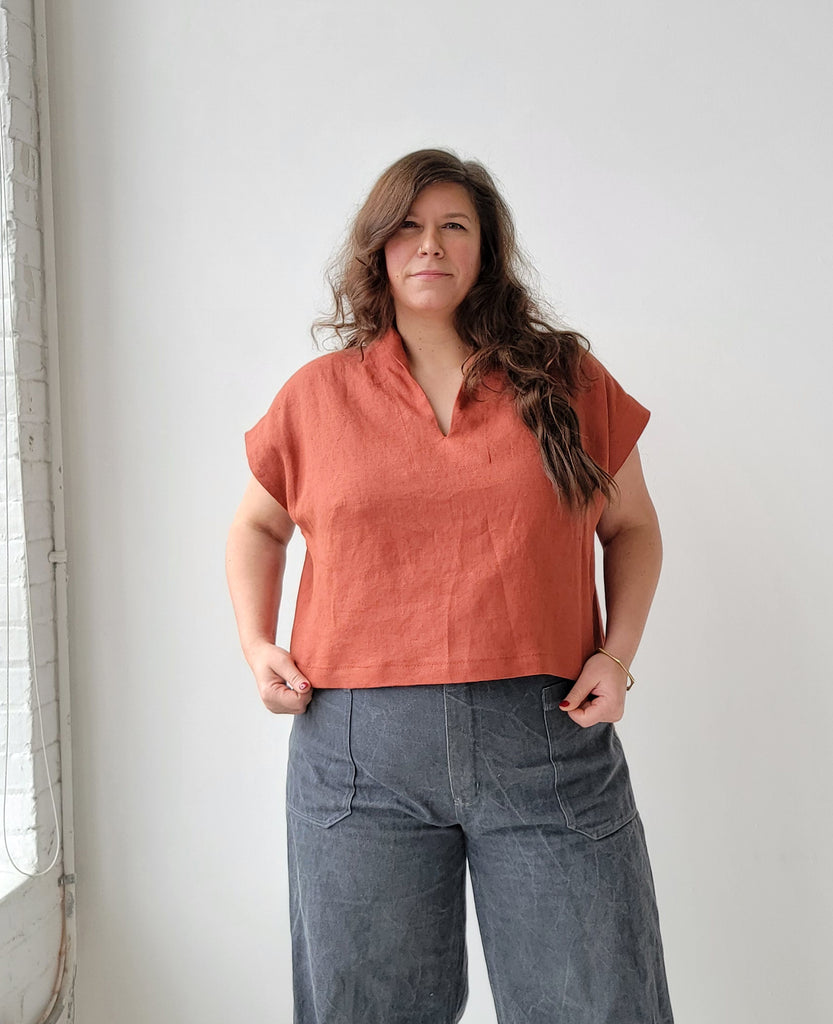 Revel Topper CURVY FIT Sewing Pattern (PDF) – Sew House Seven