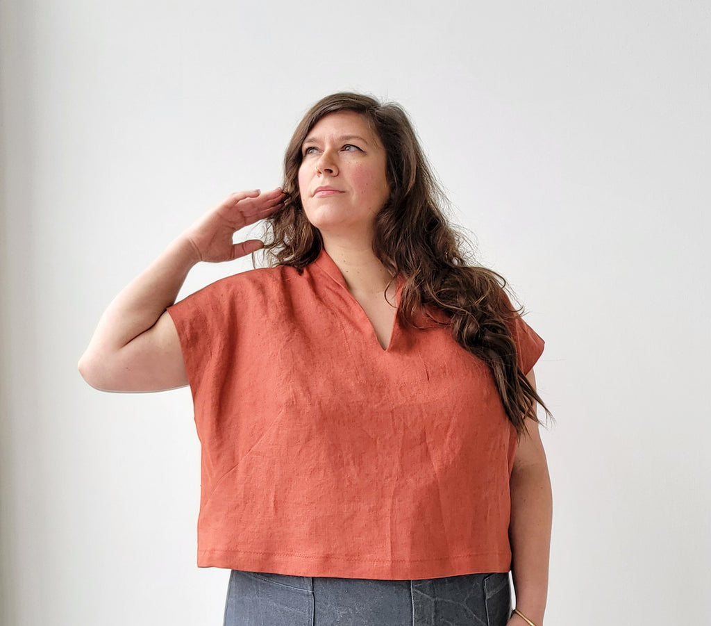 Revel Topper CURVY FIT Sewing Pattern (PDF) – Sew House Seven