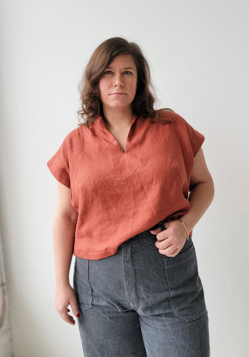 Revel Topper CURVY FIT Sewing Pattern (PDF) – Sew House Seven