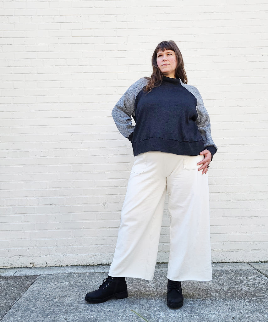 Cosmos Sweatshirt Curvy Fit Sewing Pattern (PDF) – Sew House Seven