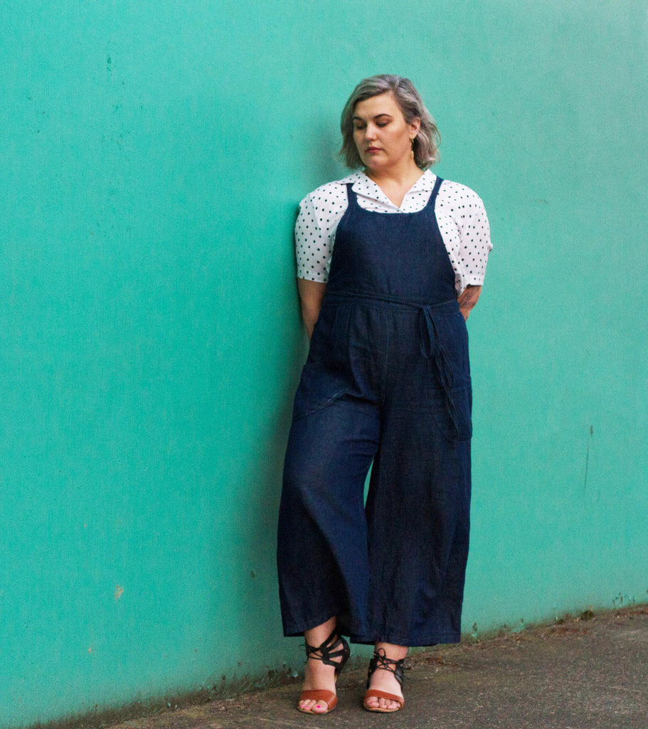 Burnside Bibs Sewing Pattern (Printed) – Sew House Seven