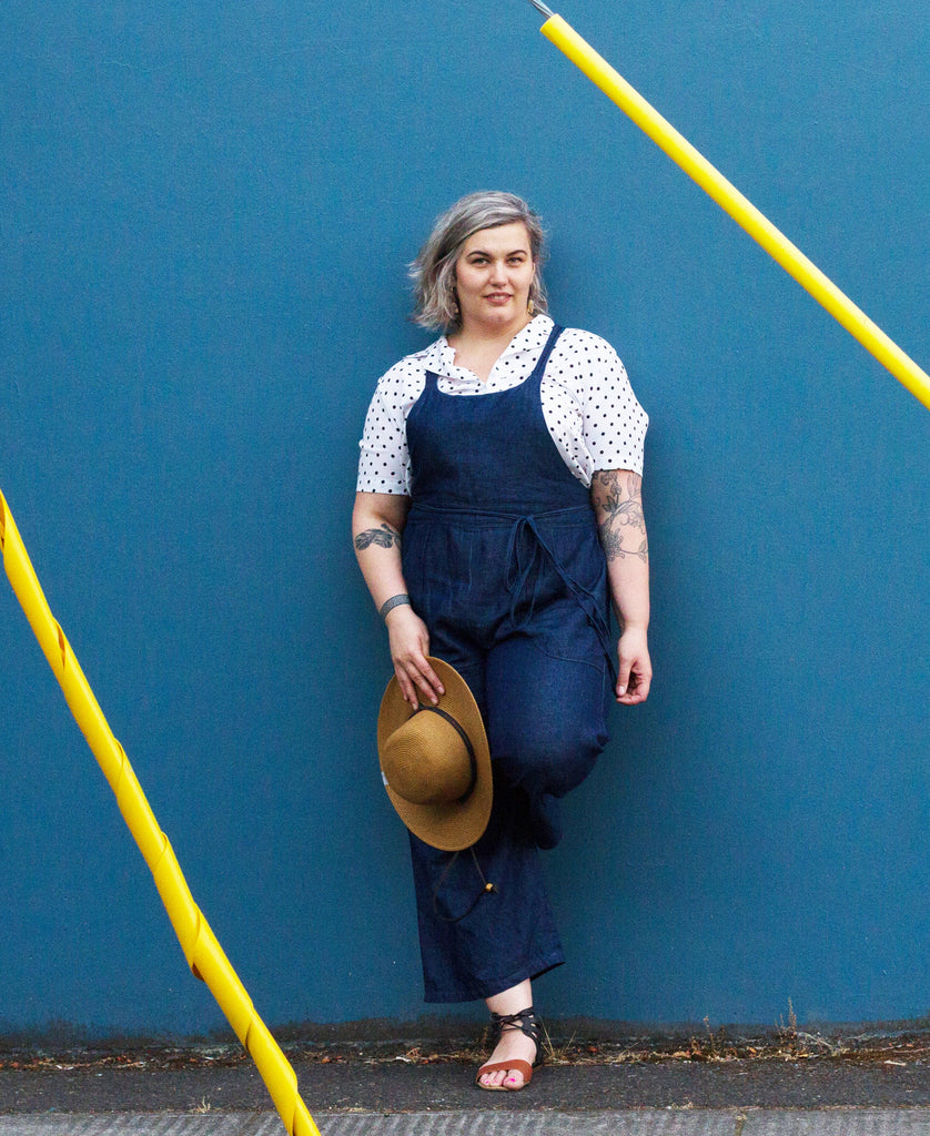 Burnside Bibs Curvy Fit Sewing Pattern (Printed) – Sew House Seven