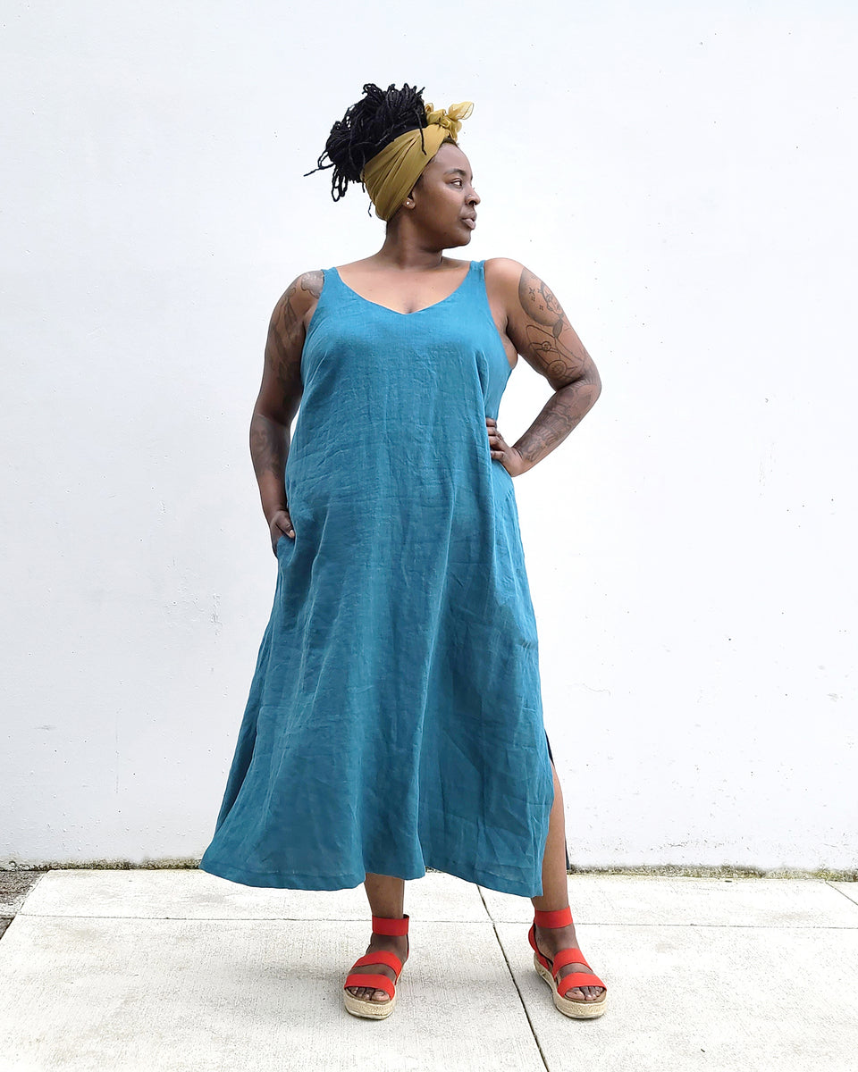 Sauvie Sundress Curvy Fit Sewing Pattern (PDF) – Sew House Seven