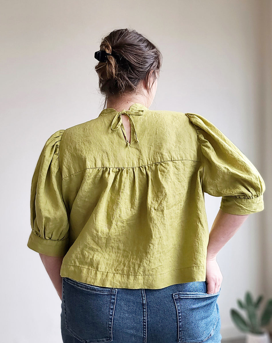 Regalia Blouse Curvy Fit Sewing Pattern (PDF) – Sew House Seven