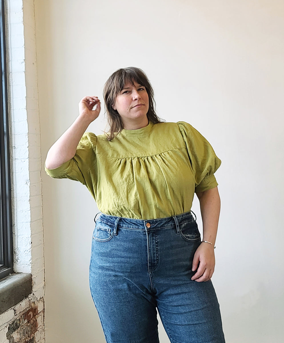 Regalia Blouse Curvy Fit Sewing Pattern (PDF) – Sew House Seven