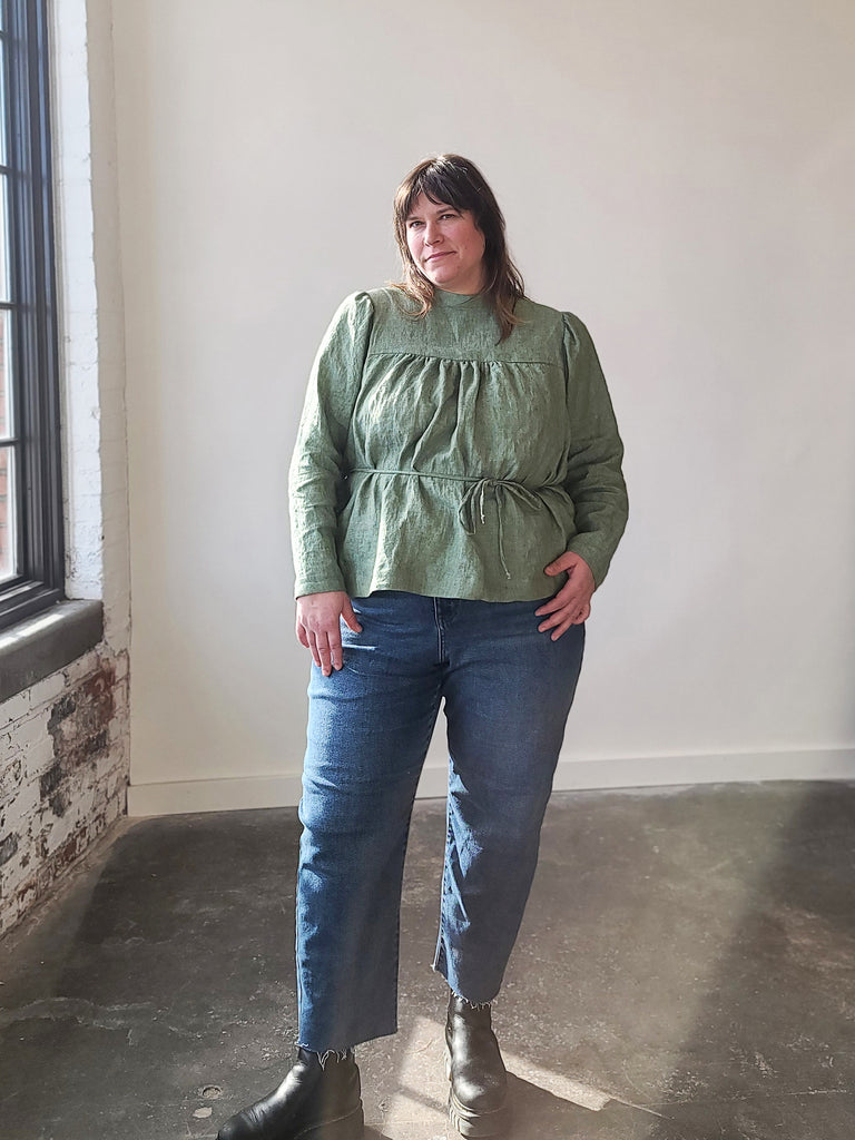 Regalia Blouse Curvy Fit Sewing Pattern (PDF) – Sew House Seven